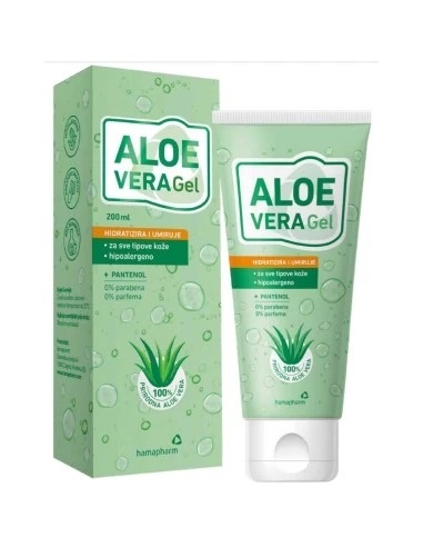 Aloe vera gel 100ml, hamapharm