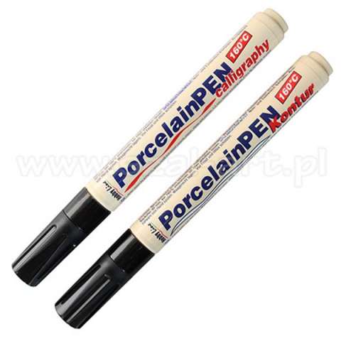 Porcelain Pen Kontur - Black