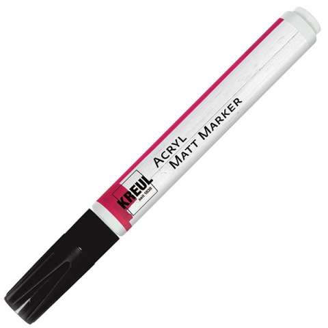 Akrilni mat marker crni