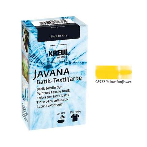 Javana batik boja dye Yellow Sunflower 70 g