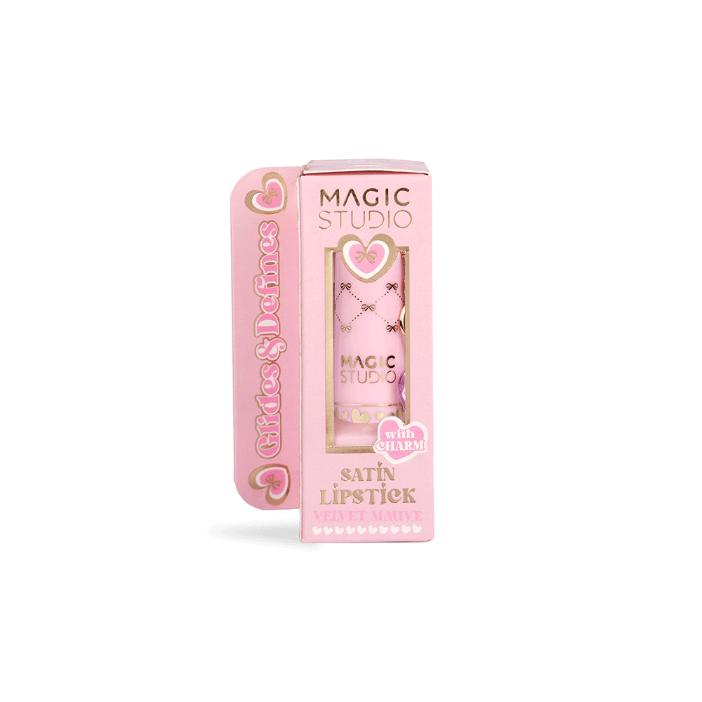 Magic Studio Satin ruž za usne sa priveskom, velvet mauve, 3,5 g