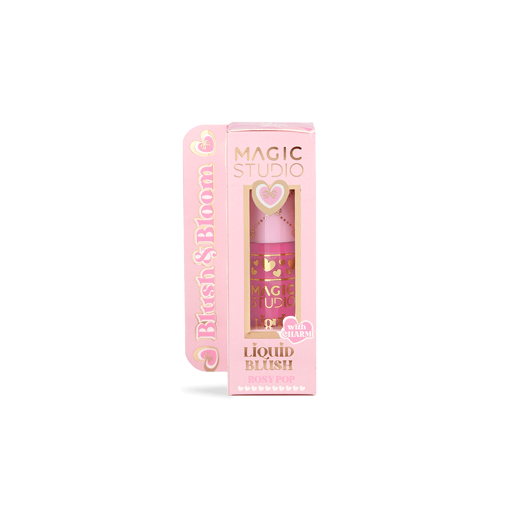 Magic Studio tečno rumenilo sa priveskom, rosy pop, 6 ml
