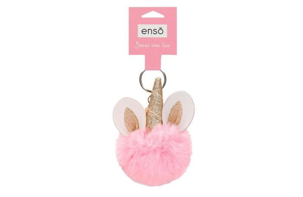 ENSO FLUFFY CHARMS dečiji privezak - pink/white ( 97.402.21 )