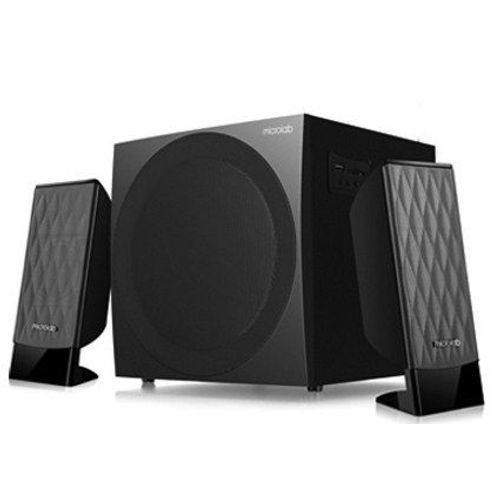 Microlab M300 Aktivni drveni zvucnici 2.1 sistem 38W RMS(14W, 2x12W) 3.5mm- OŠTEĆENA AMBALAŽA