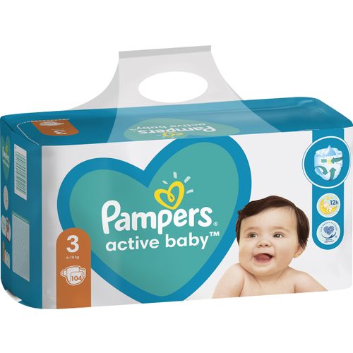 Pampers Active-Baby Giant Pack Plus / veličina 3