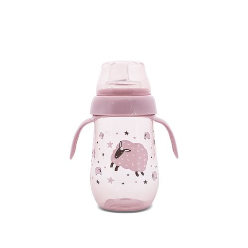 Lorelli Šolja Non-Spill Wide Neck My Friend - Mellow Rose (260Ml)