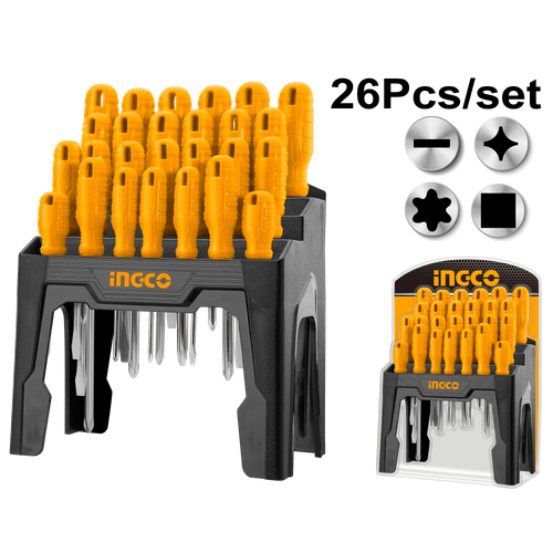 INGCO 26-delni set odvijača HKSD2658