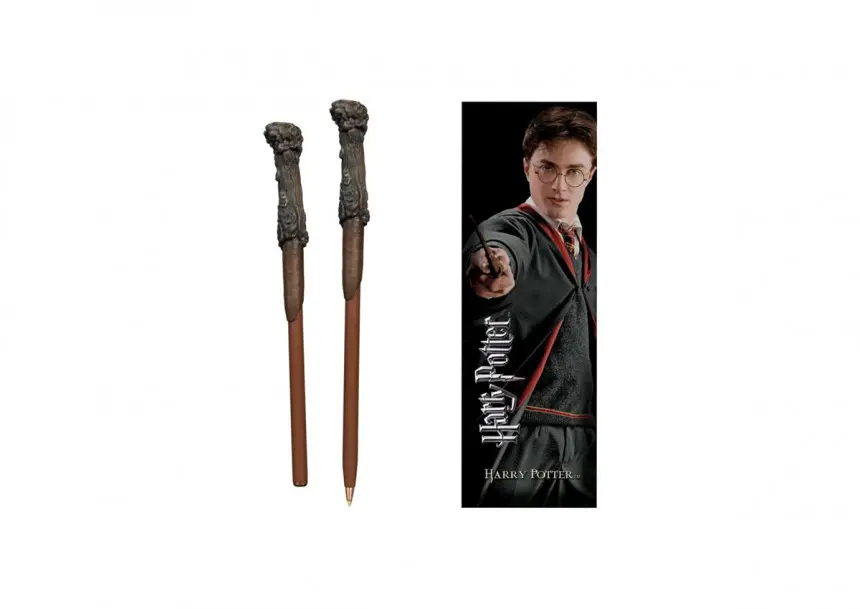 Harry Potter - Wands - Harry Potter Wand Pen And Bookmark