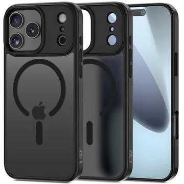 IPHONE 17 PRO TECH-PROTECT MAGMAT MASKA - MAGSAFE KOMPATIBILNA - MAT CRNA