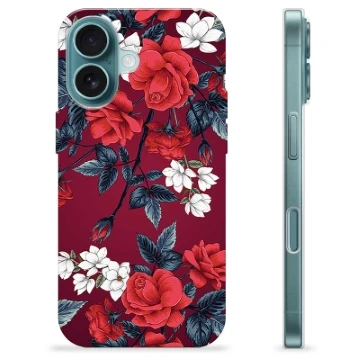 IPHONE 16 TPU MASKA - VINTIDŽ CVEĆE