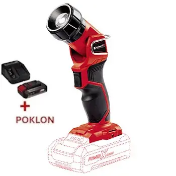 Einhell akumulatorska LED lampa Power X-Change TC-CL 18 Li H 4514130 + POKLON Einhell starter kit Power X-Change 18V 2.5Ah 4512097