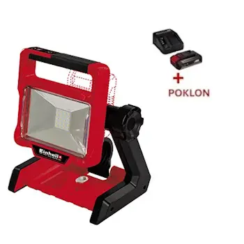 Einhell akumulatorski LED reflektor Power X-Change TE-CL 18/2000 Li AC 4514114 + POKLON Einhell starter kit Power X-Change 18V 2.5Ah 4512097