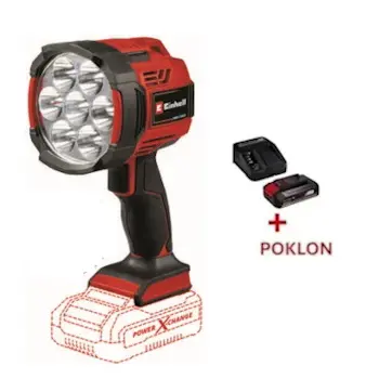 Einhell akumulatorska lampa TE-CL 18/2500 LiAC + POKLON Einhell starter kit Power X-Change 18V 2.5Ah 4512097