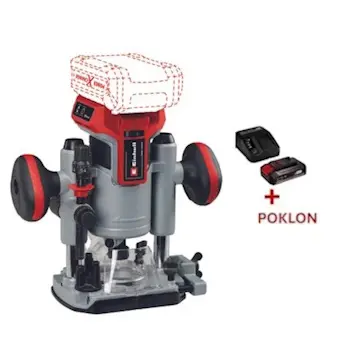 Einhell PROFESSIONAL akumulatorska glodalica TP-RO 18 Li BL 4350411 + POKLON Einhell starter kit Power X-Change 18V 2.5Ah 4512097