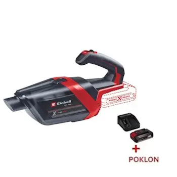 Einhell aku usisivač TE-HV 18/06 Li 2347190 + POKLON Einhell starter kit Power X-Change 18V 2.5Ah 4512097