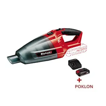 Einhell akumulatorski usisivač Power X-Change TE-VC 18 Li 2347120 + POKLON Einhell starter kit Power X-Change 18V 2.5Ah 4512097