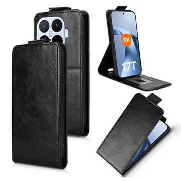 XIAOMI 17T PRO VERTICAL FLIP CASE WITH STAND