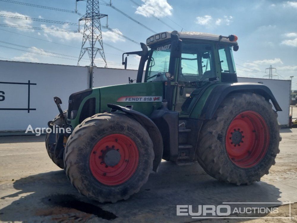 Prodaje se Fendt 818 traktor točkaš na aukciji