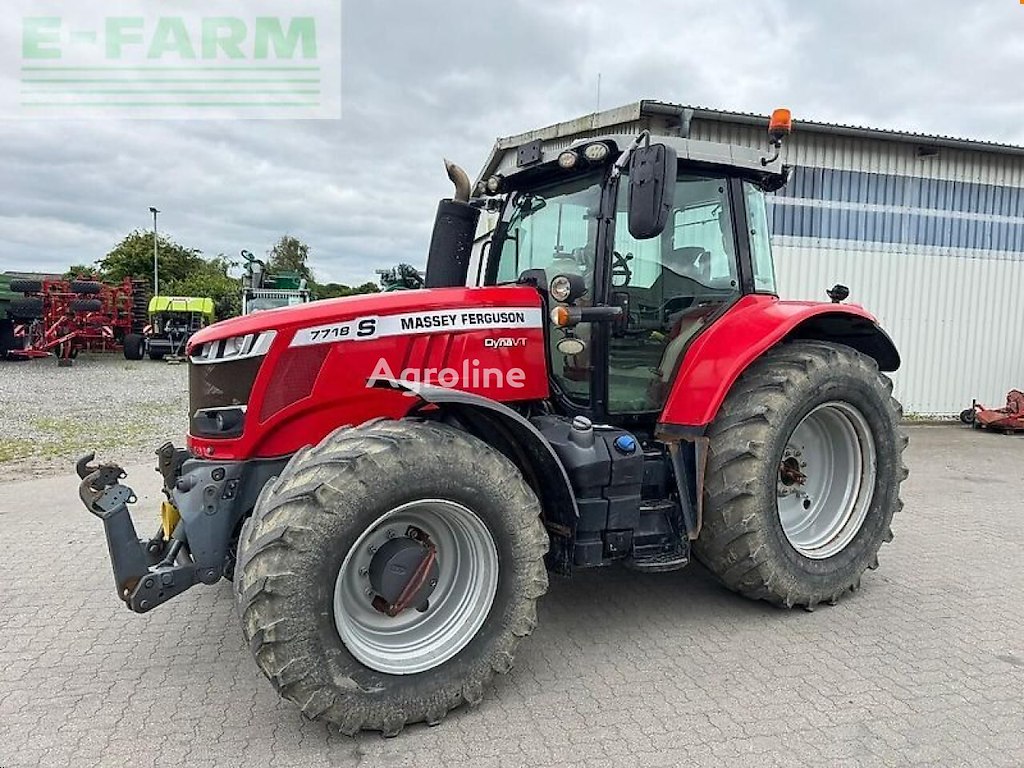Massey Ferguson 7718 s dynavt traktor točkaš
