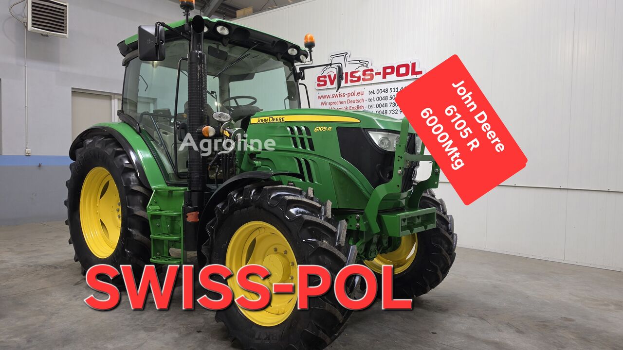 John Deere 6105 R traktor točkaš