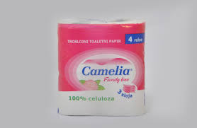 &Camelia toalet papir 4/1