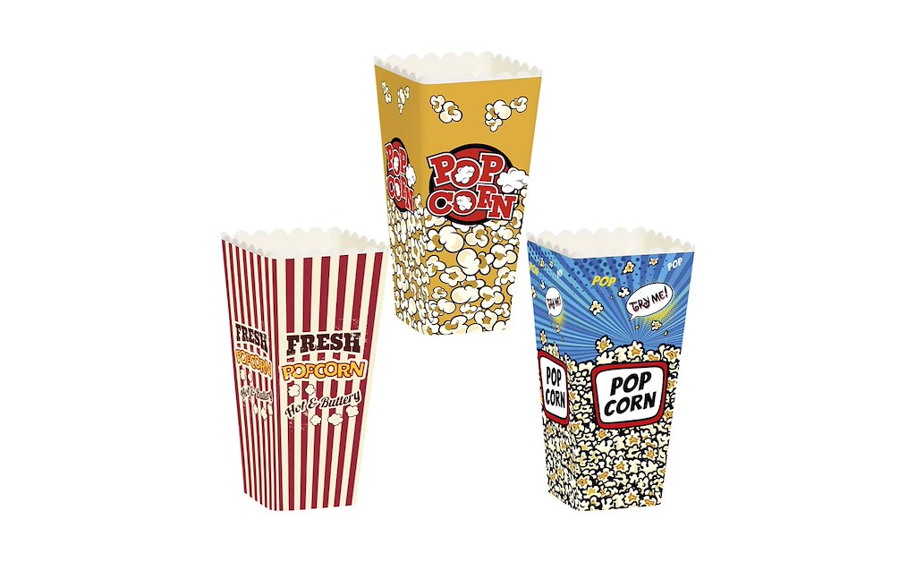 Kutija za kokice Popcorn 1,3l više boja