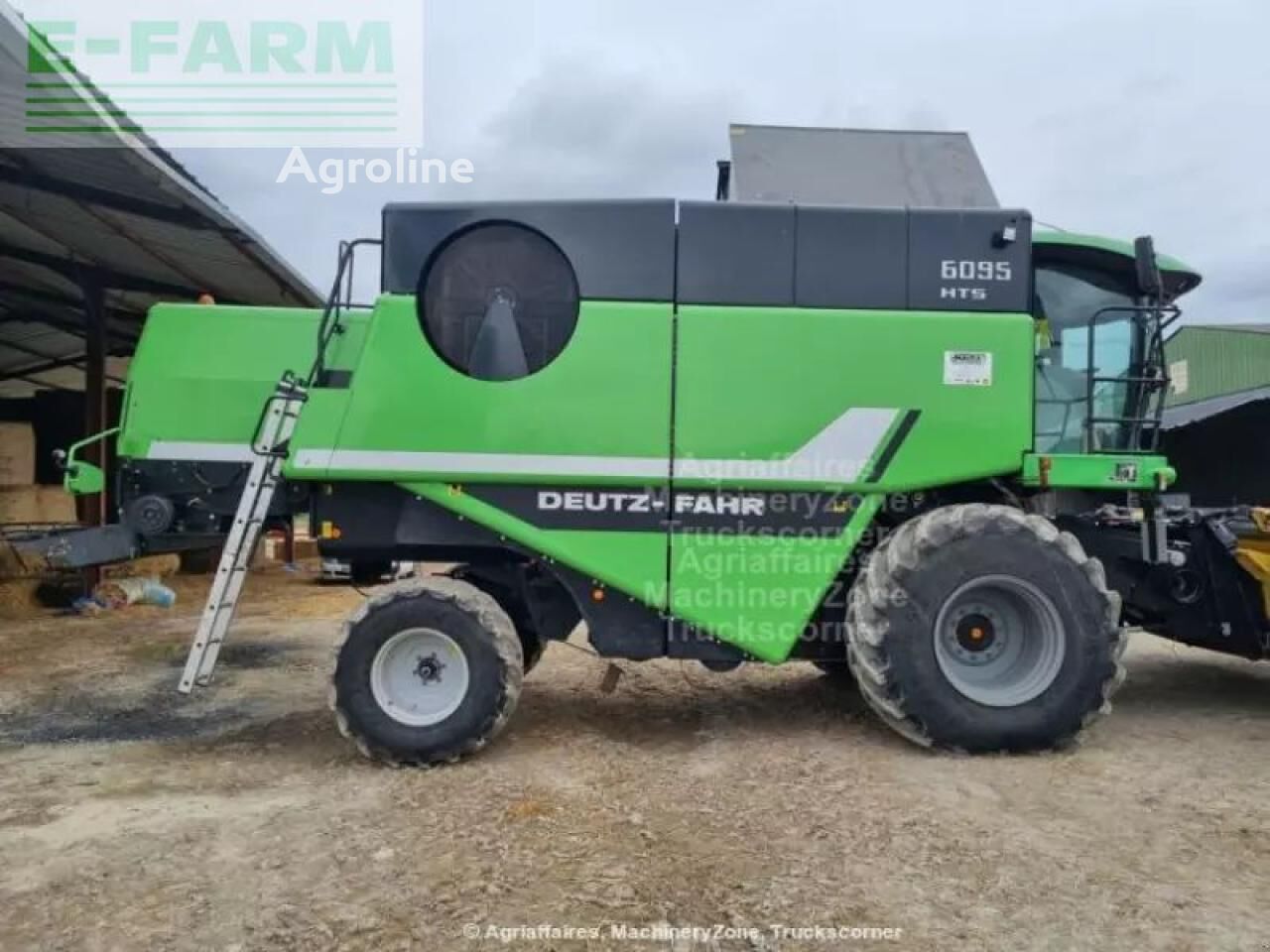Deutz-Fahr 6095 hts kombajn za žito