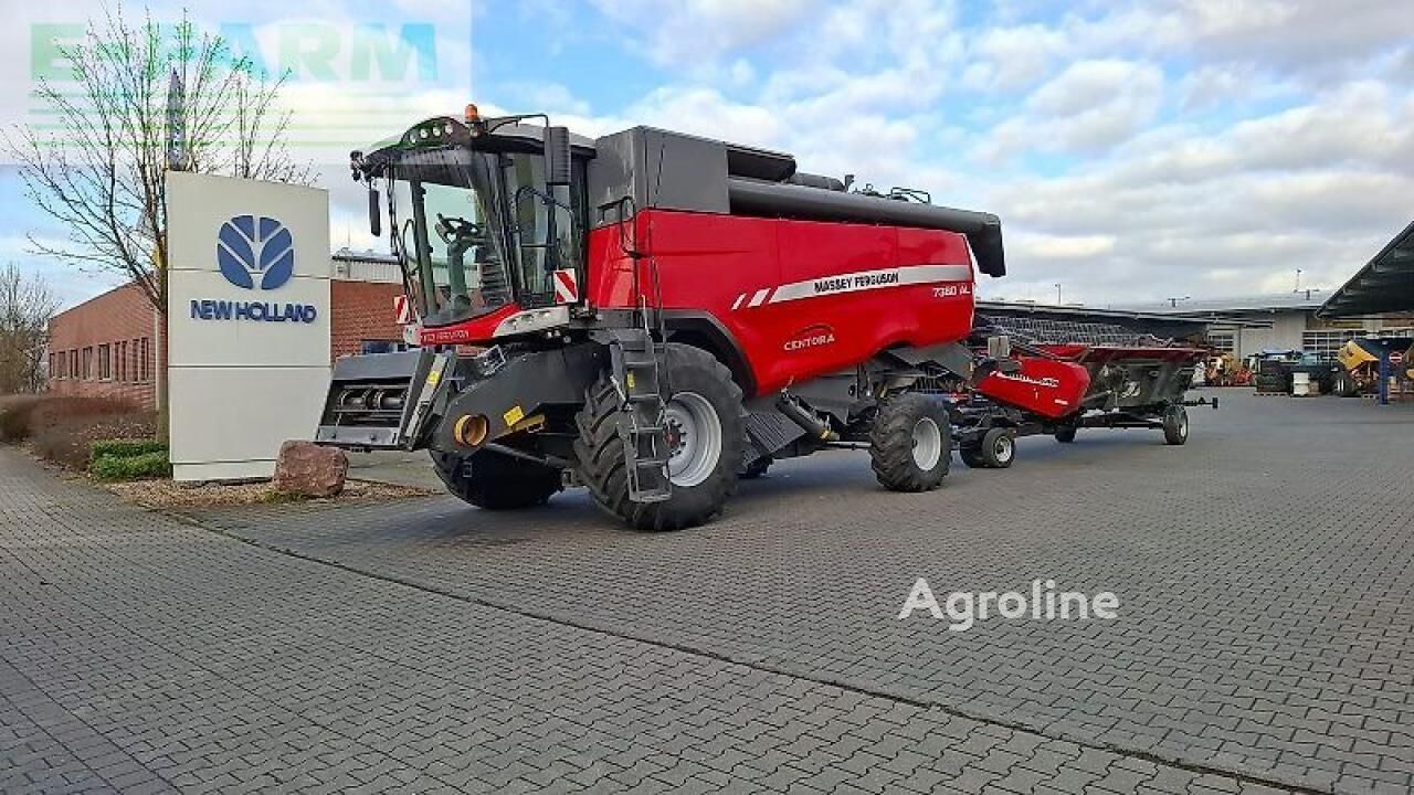 Massey Ferguson mf 7380 centora al kombajn za žito