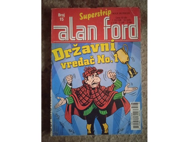 Alan Ford 15 - Državni vređač No. 1