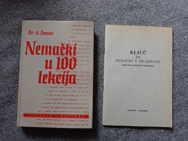 Nemački u 100 lekcija+ Dodatak - Dr A. Šmaus