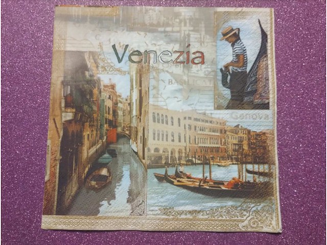 Salveta sa četiri slike 33 x 33
