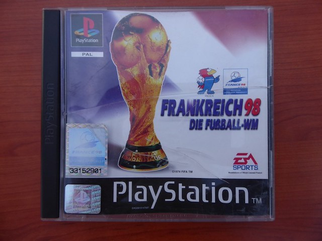 PS1 FUDBAL Svetsko prvenstvo `98. FRANCUSKA
