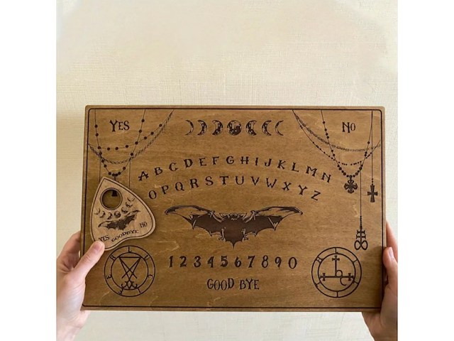 Ouija tabla za prizivanje duhova slepi miš