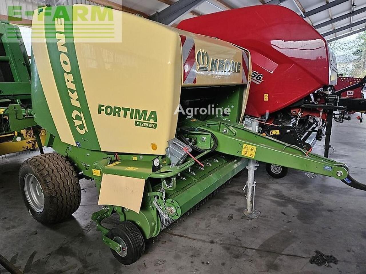 Krone fortima f1250 mc balirka za četvrtaste bale