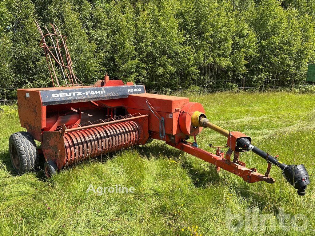 Prodaje se Deutz-Fahr HD400 balirku za četvrtaste bale na aukciji