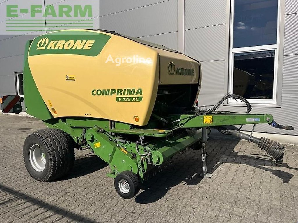 Krone comprima f 125 xc balirka za četvrtaste bale