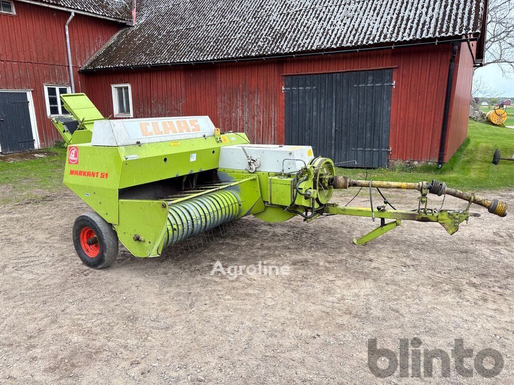 Prodaje se Claas MARKANT 51 balirku za četvrtaste bale na aukciji