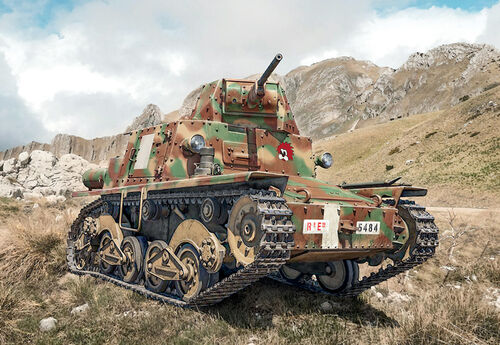 NEW! Italeri 96553 Carro Armato L6 / 40