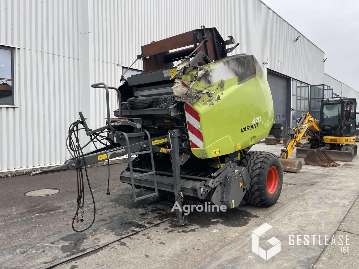 Claas VARIANT 470 balirka za okrugle bale nakon udesa