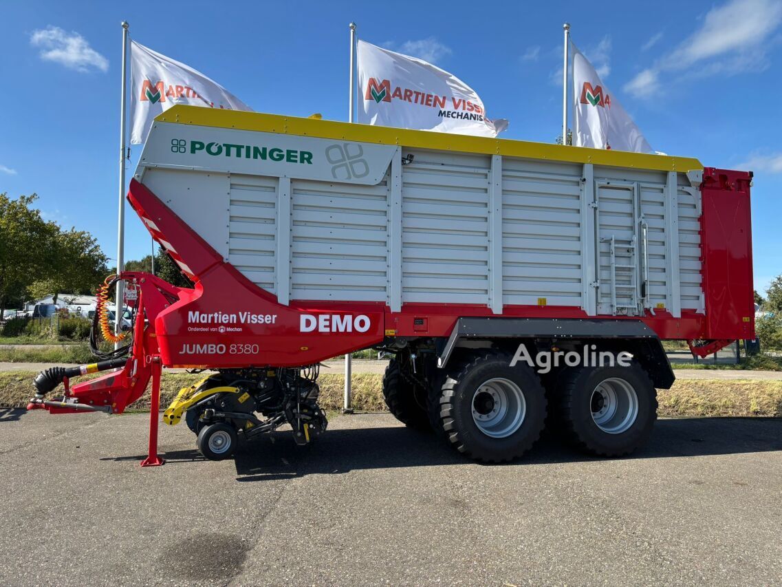 Pöttinger Jumbo 8380 DB DEMO samoutovarna prikolica