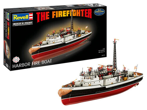 NEW! Revell 05197 The Firefighter - Harbor Fire Boat (Revell Classics)