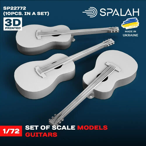 NEW! Spalah 22772 Guitar (10 pcs / 3D-Printed)