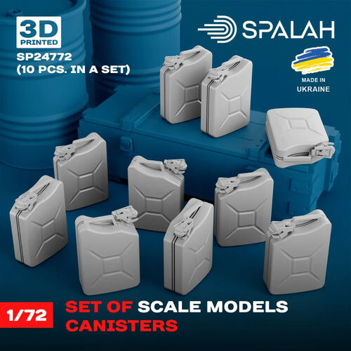 NEW! Spalah 24772 Canisters (10 pcs / 3D-Printed)