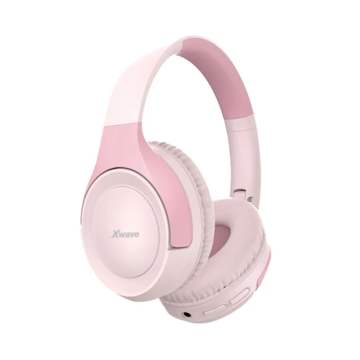 Stereo Bluetooth slušalice sa mikrofonom MX100 roze