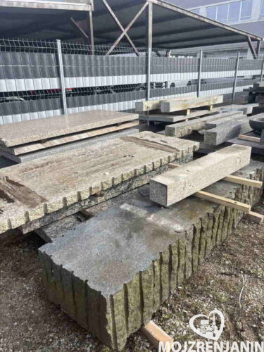 Prodajem granitne i mermerne ploce 50 m3