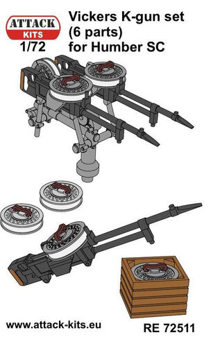 NEW! Attack RE72511 K-Gun Detail Set (3D-Printed)