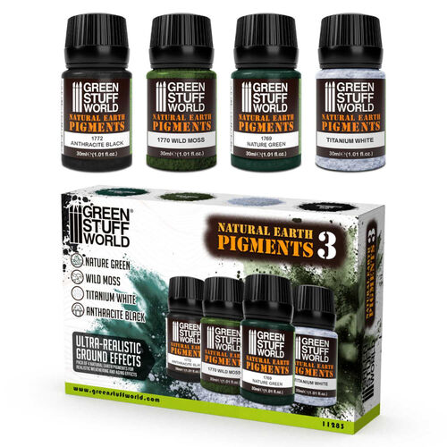 NEW! Green Stuff World 11283 Natural Earth Pigments No.3
