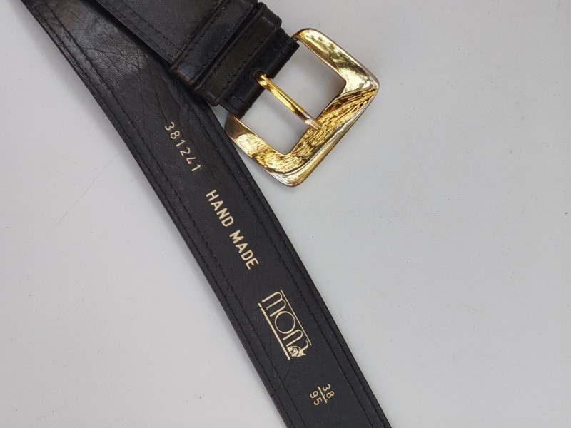 Vintage MONA kais od prave koze