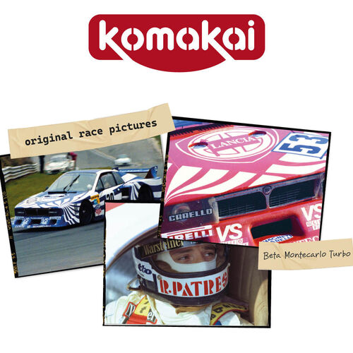 NEW! Komakai OR006 Lancia Beta Montecarlo Turbo (Originial Race Pictures)