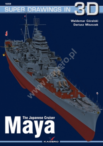 Kagero K3D-16058-EN Japanese Cruiser Maya
